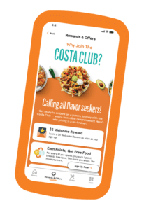 Costa Vida Menu